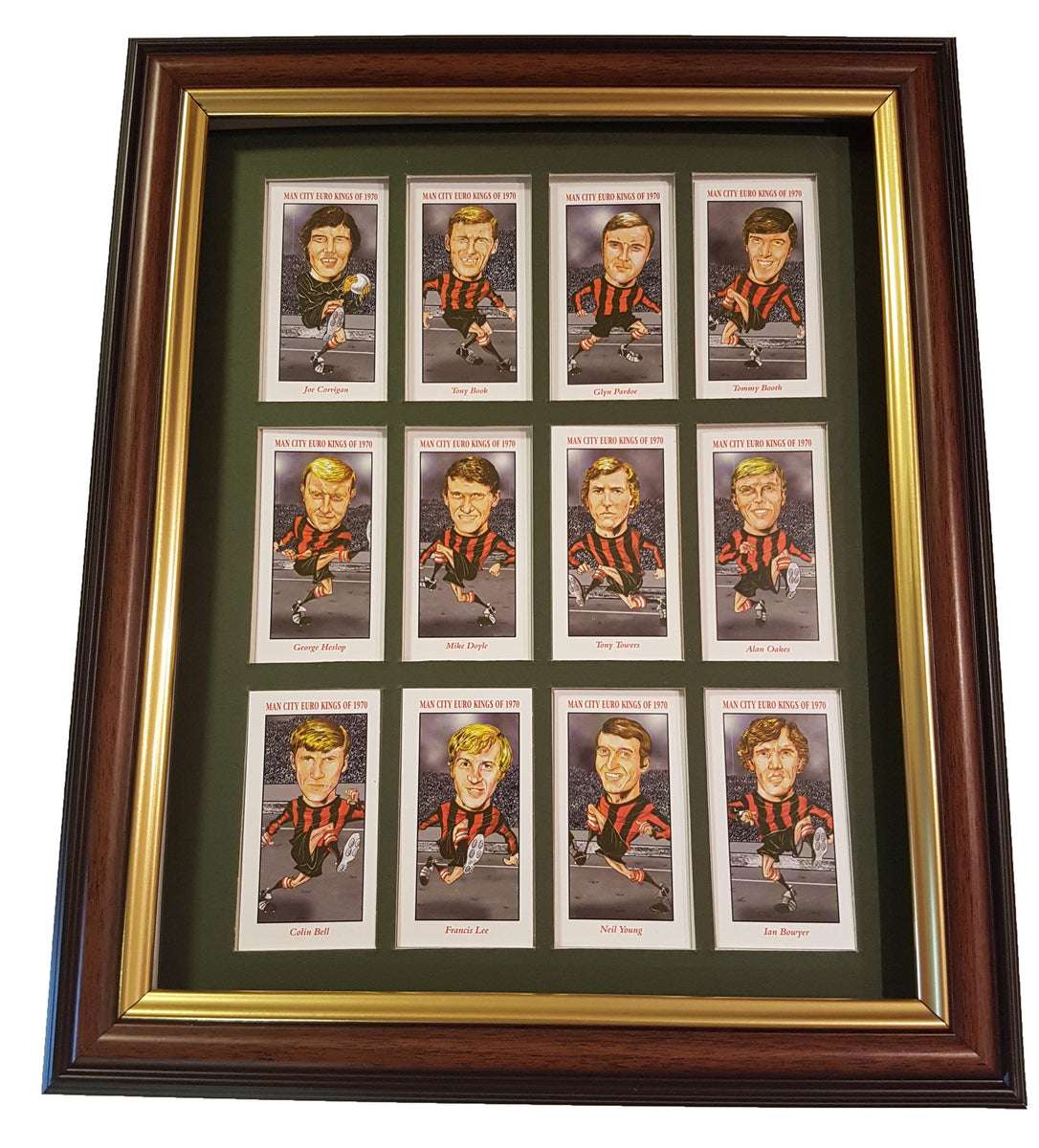 Mounting & framing Kit for 12 Standard Cigarette Cards – Robinhooddirect